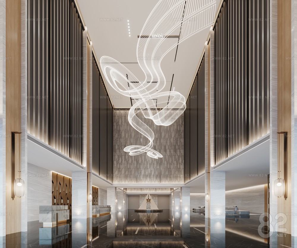 Reception Front Desk | SketchUp(.skp) - 82Models