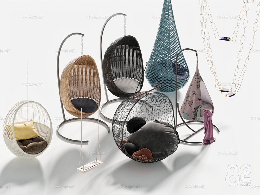 Hanging chair | 3Ds Max(.max) - 82Models