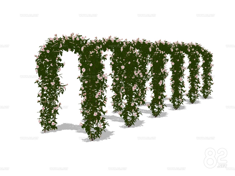 Flower Arch | SketchUp(.skp) - 82Models