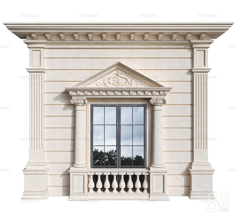 Window casement | 3Ds Max(.max) - 82Models