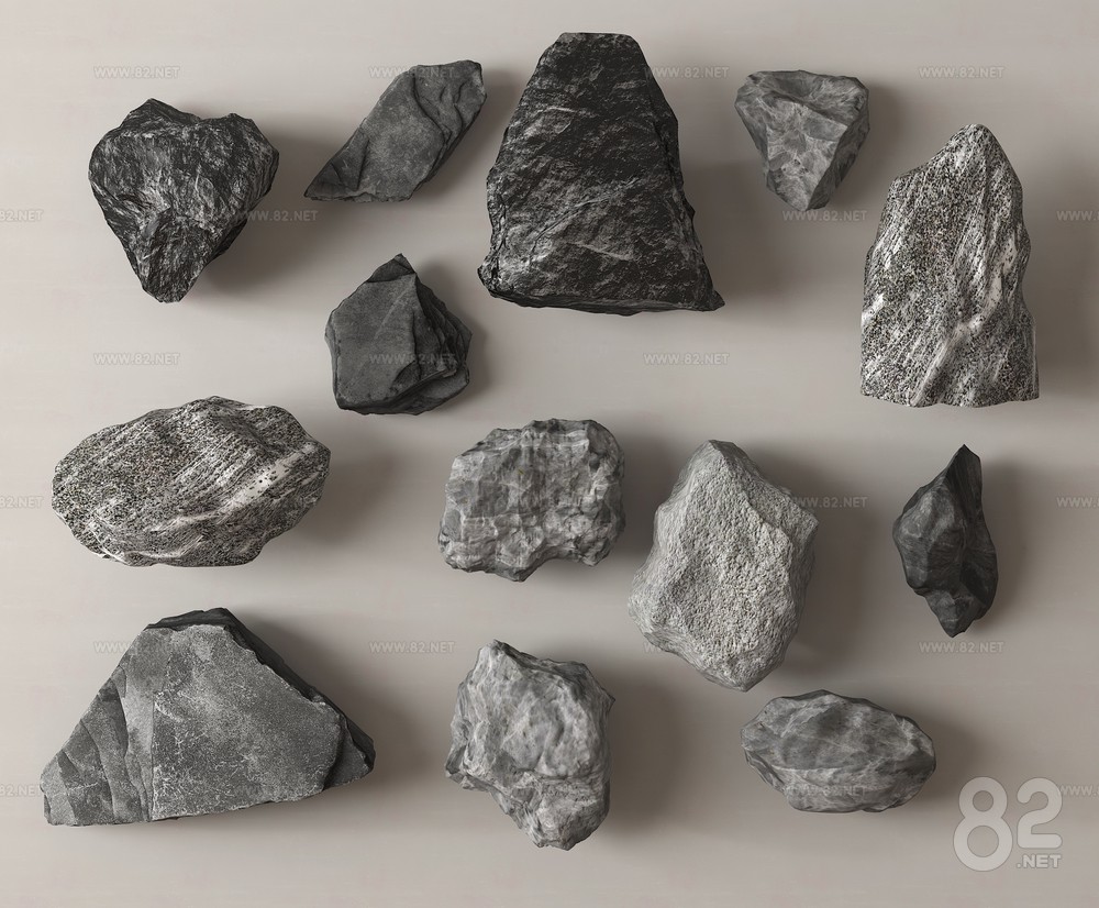 Stone Stone Landscape Stone | 3Ds Max(.max) - 82Models