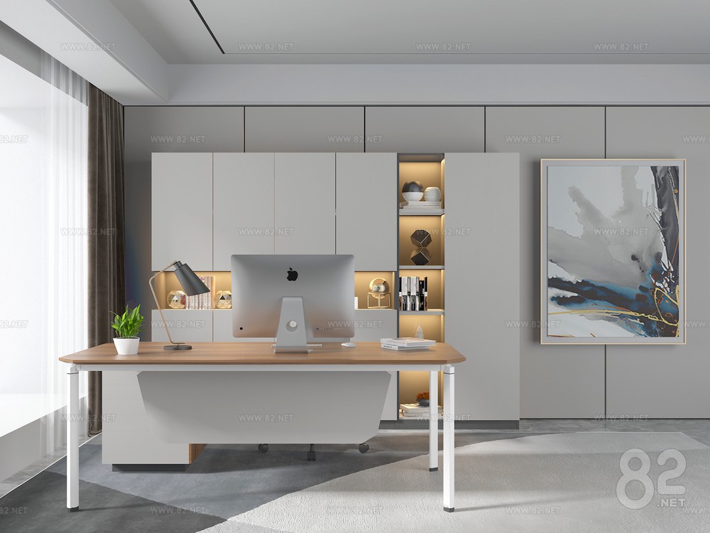 General Manager Office Free 3D Model | 3Ds Max(.max) - 82Models