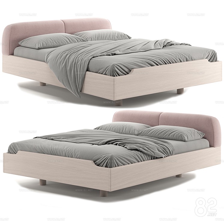 Double bed free | 3Ds Max(.max) - 82Models