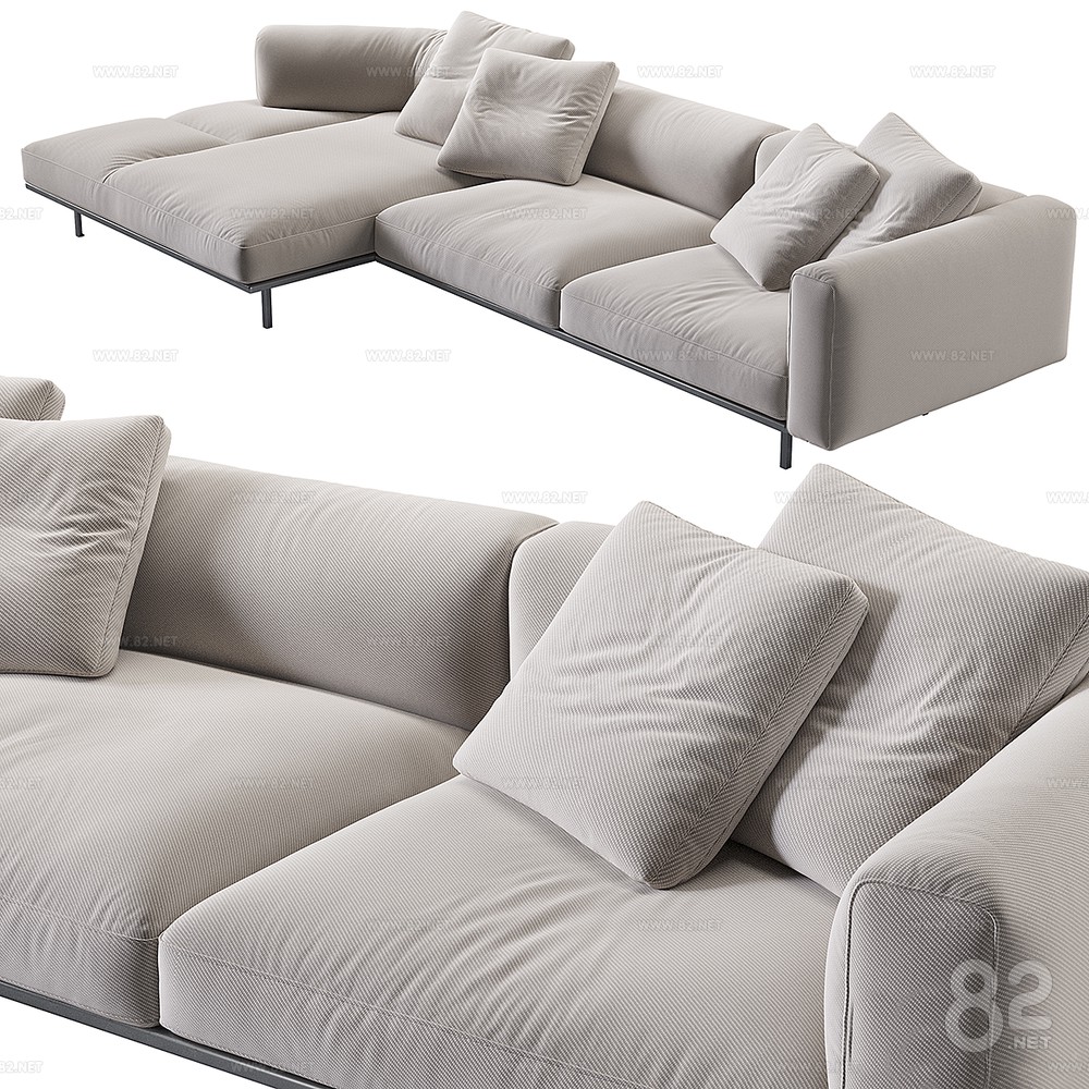 Corner sofa free | 3Ds Max(.max) - 82Models