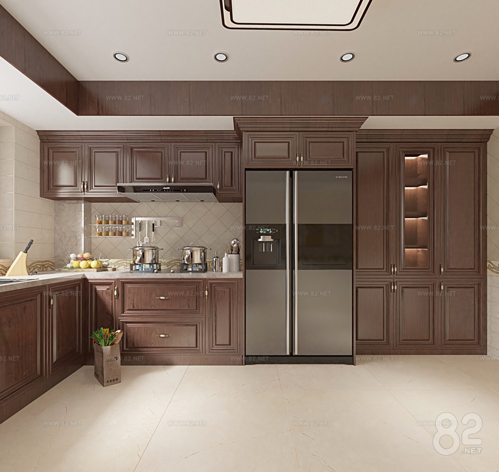 Kitchen cabinets free | 3Ds Max(.max) - 82Models