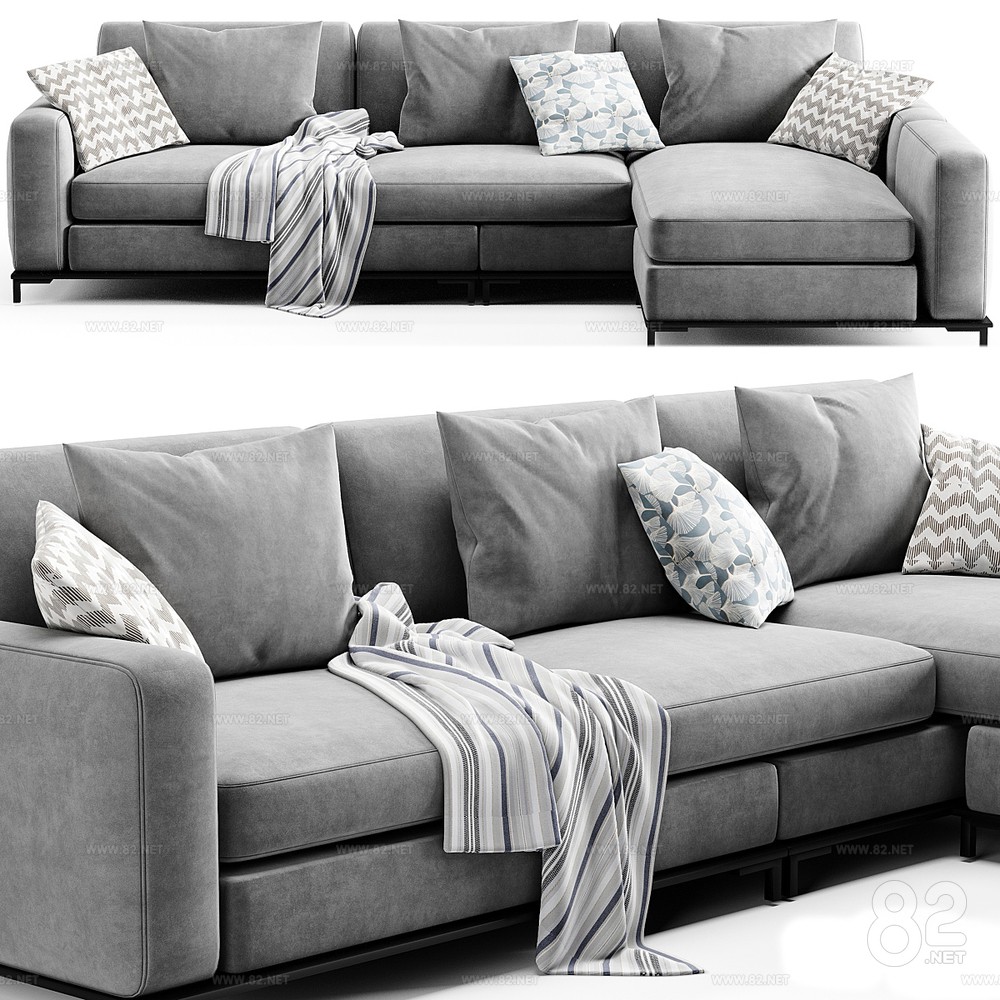 Multiplayer Sofa Free | 3Ds Max(.max) - 82Models