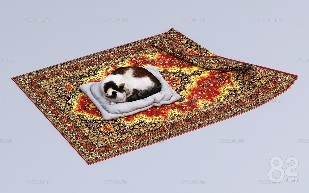 Free European carpet | 3Ds Max(.max) - 82Models