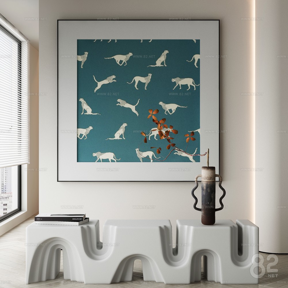 Decorative Painting Animal Painting Simple Painting | 3Ds Max(.max ...