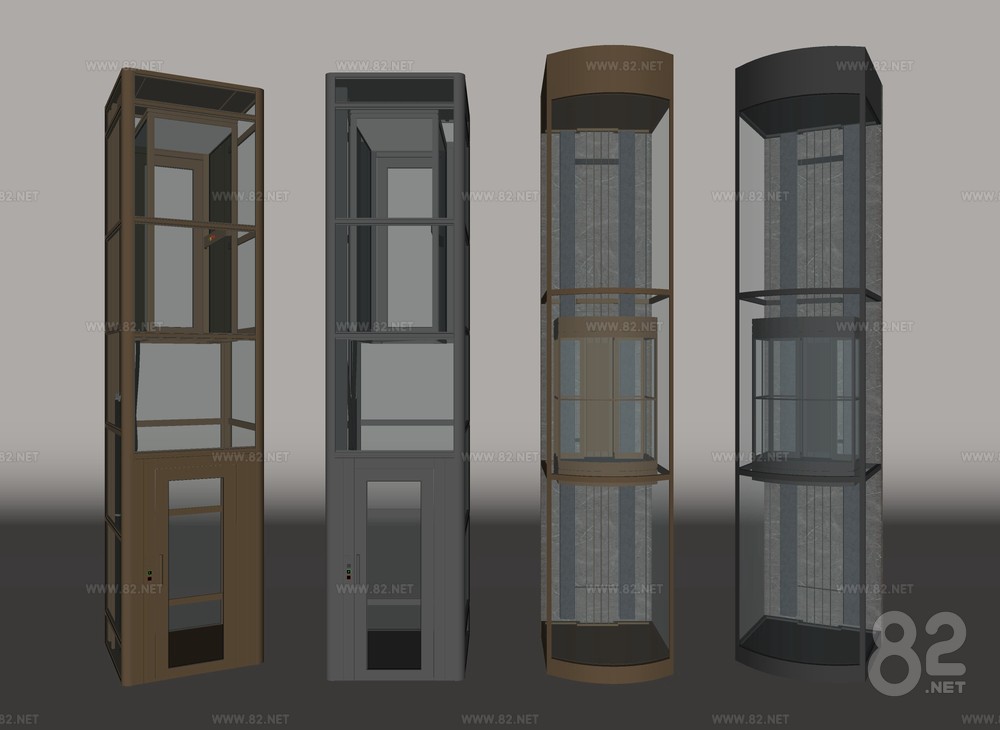 Elevator Outdoor Elevator | SketchUp(.skp) - 82Models