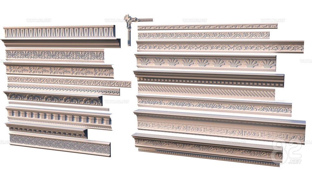 Line Gypsum Line Top Line 3D Model | 3Ds Max(.max) - 82Models