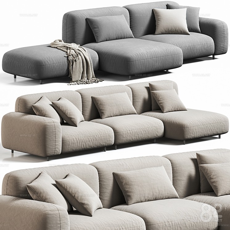 Multiplayer Sofa Free | 3Ds Max(.max) - 82Models