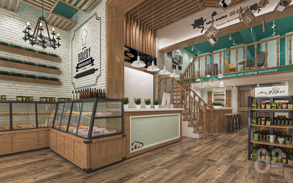 Bakery | SketchUp(.skp) - 82Models