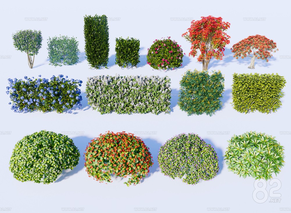 bush ball bush | SketchUp(.skp) - 82Models