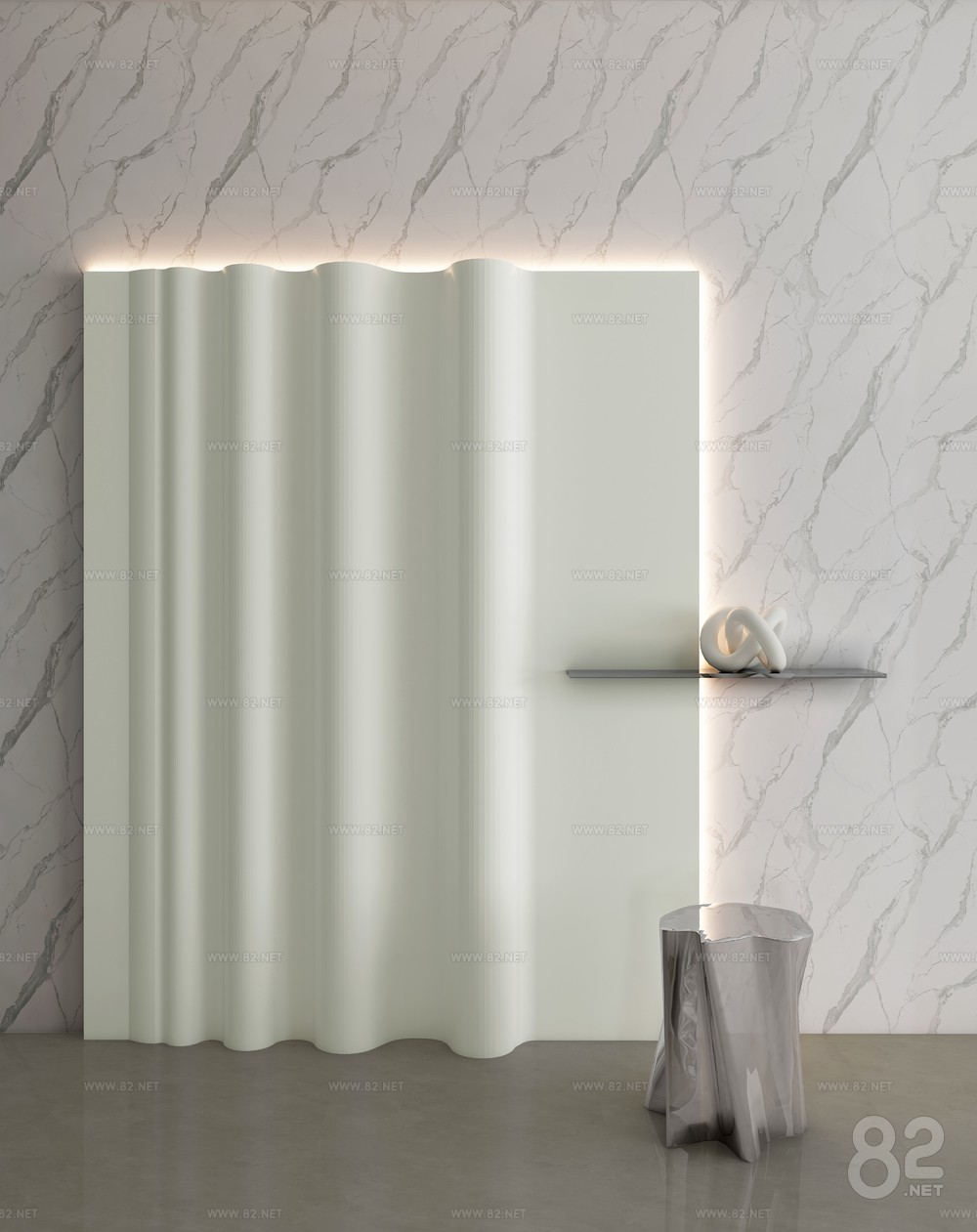 Wall free | 3Ds Max(.max) - 82Models