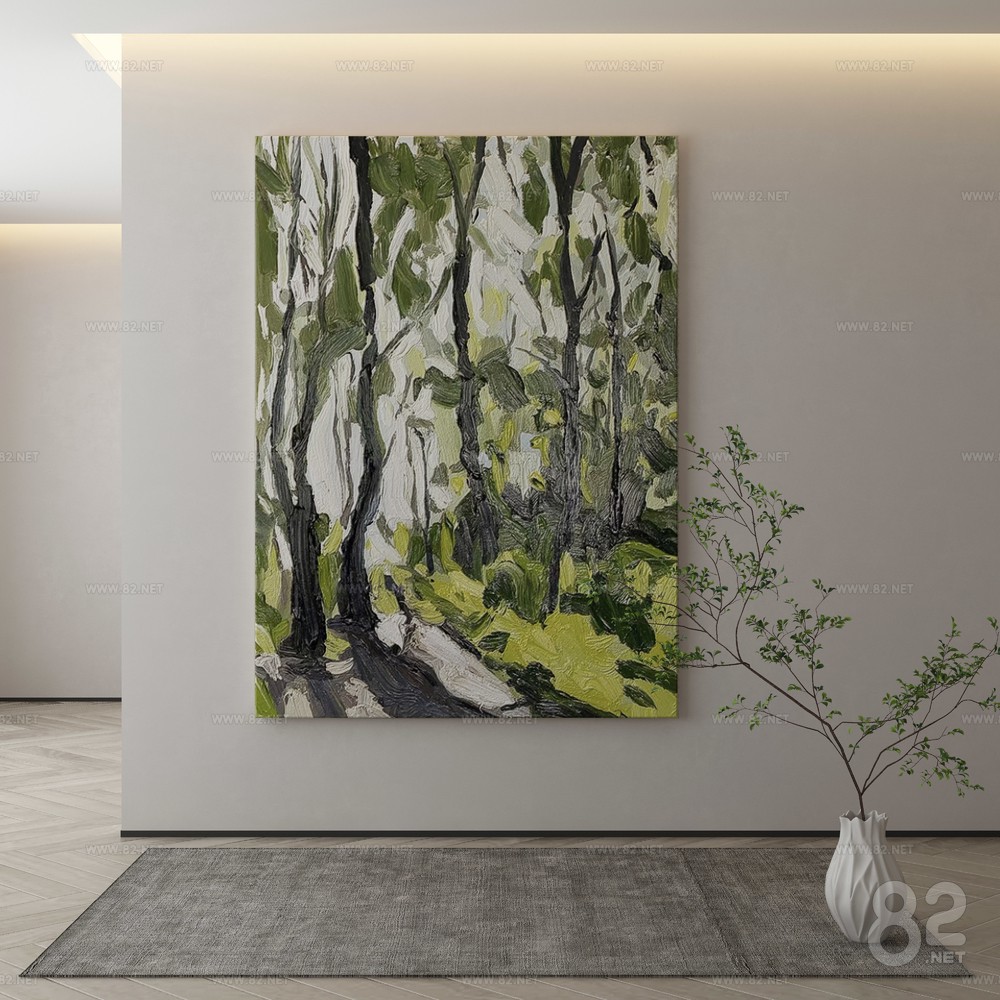 Decorative Painting Oil Painting Art Painting | 3Ds Max(.max) - 82Models