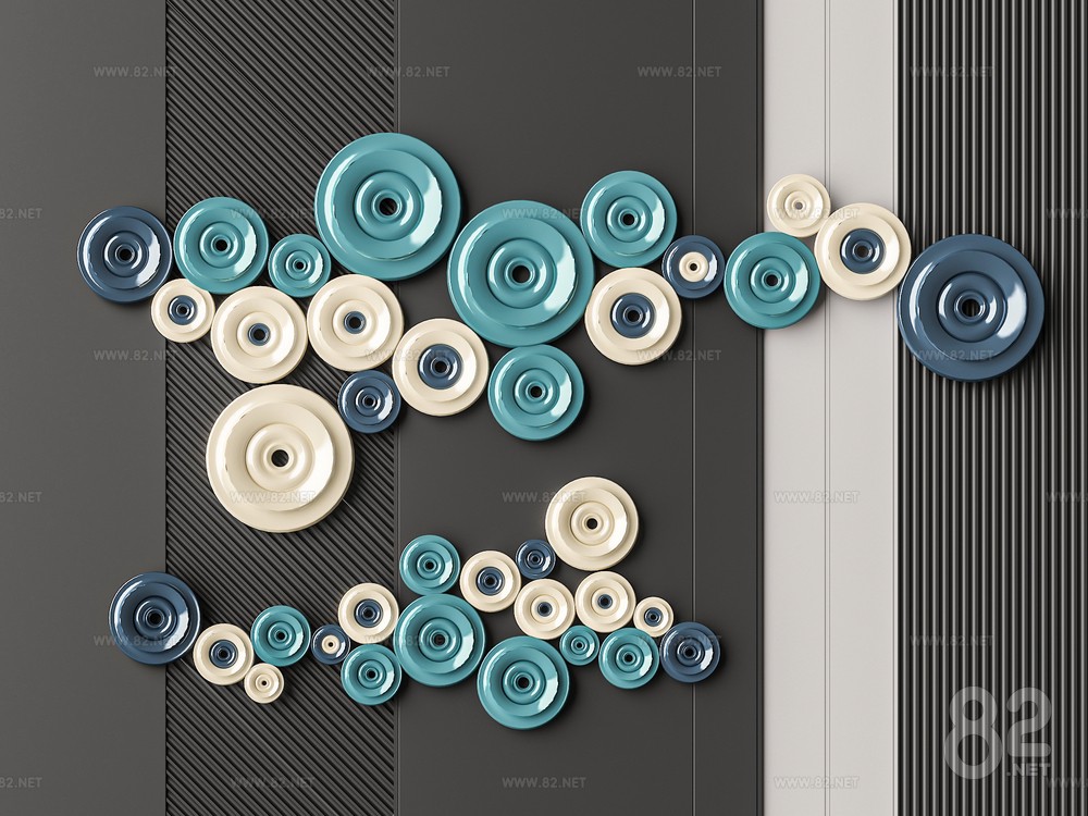 Wall ornaments | 3Ds Max(.max) - 82Models
