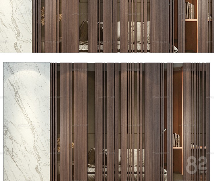 Wall free | 3Ds Max(.max) - 82Models