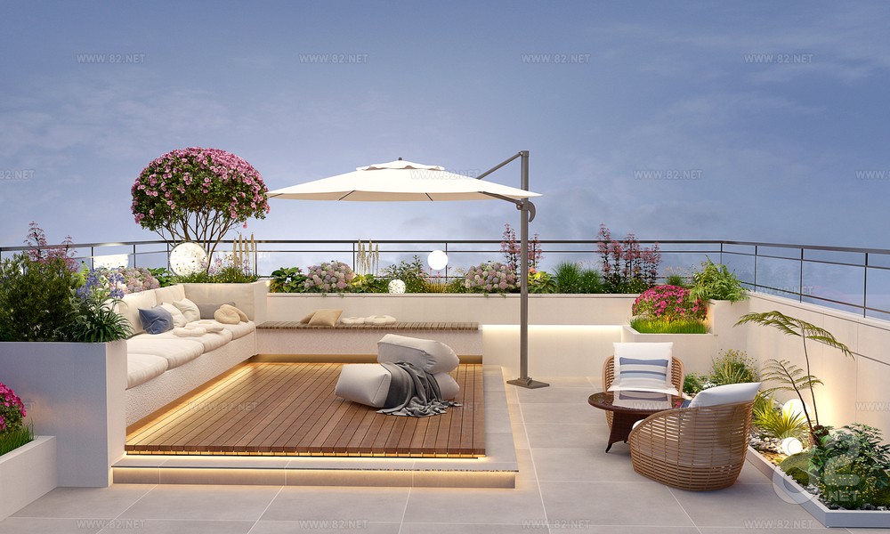Balcony | 3Ds Max(.max) - 82Models