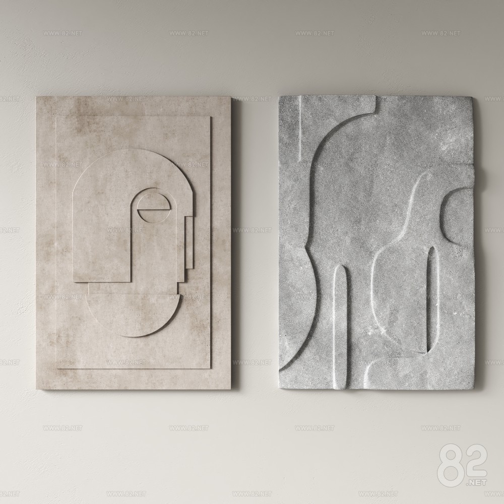 Wall ornaments | 3Ds Max(.max) - 82Models