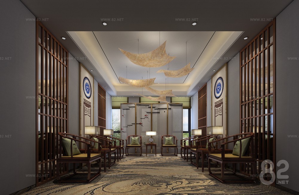 Reception Room Negotiation room Free | 3Ds Max(.max) - 82Models