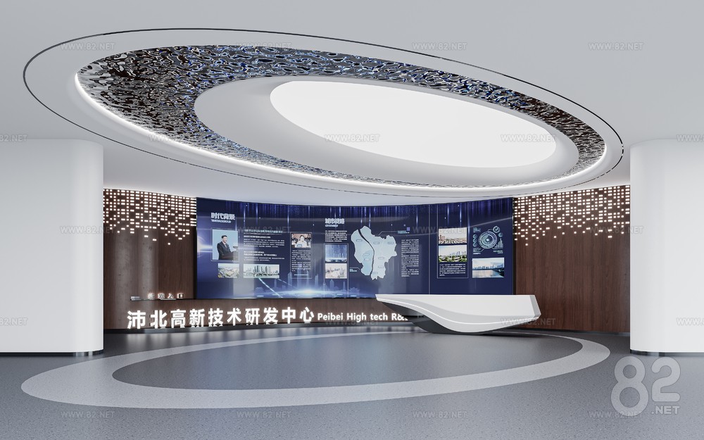 Enterprise Science and Technology Exhibition Hall | 3Ds Max(.max ...