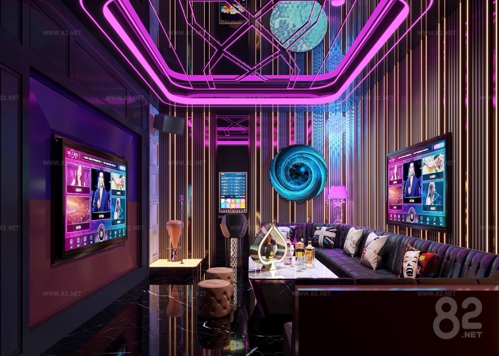 KTV room bar nightclub | 3Ds Max(.max) - 82Models