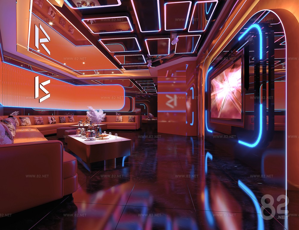 KTV box bar nightclub | 3Ds Max(.max) - 82Models
