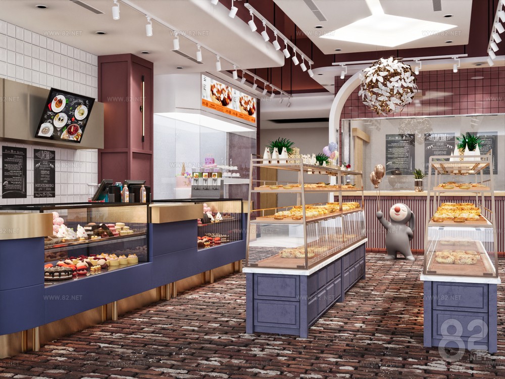 Bakery Sketchup Model | SketchUp(.skp) - 82Models