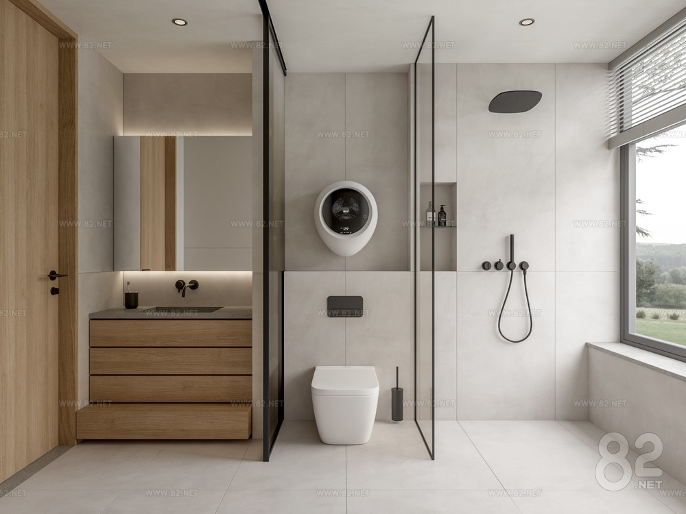 Toilet Bathroom | SketchUp(.skp) - 82Models