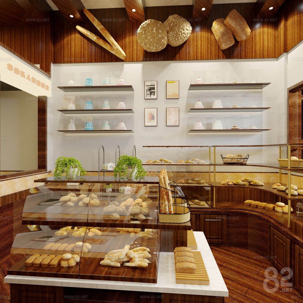 Cake Shop Free 3D Model | 3Ds Max(.max) - 82Models