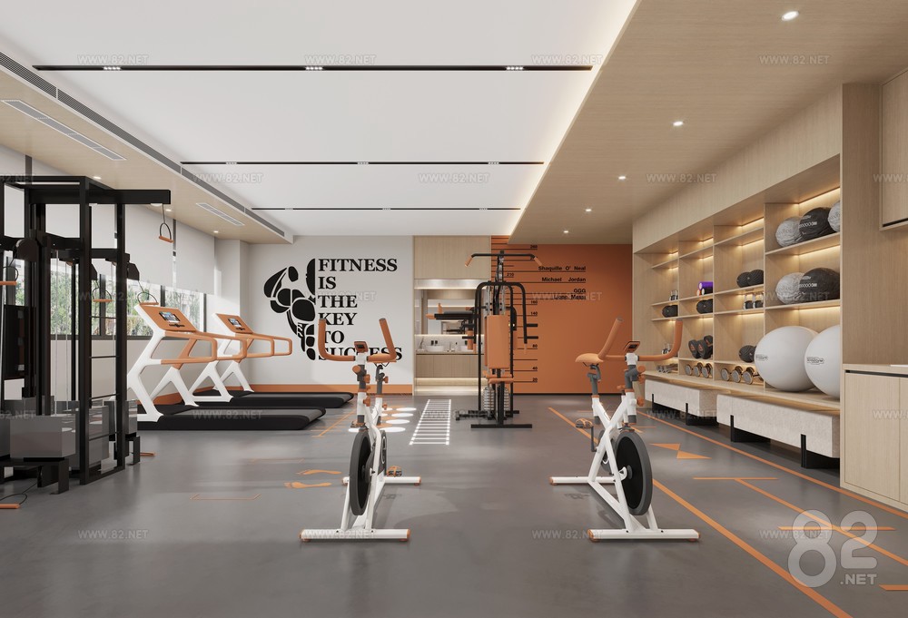 Gym | SketchUp(.skp) - 82Models
