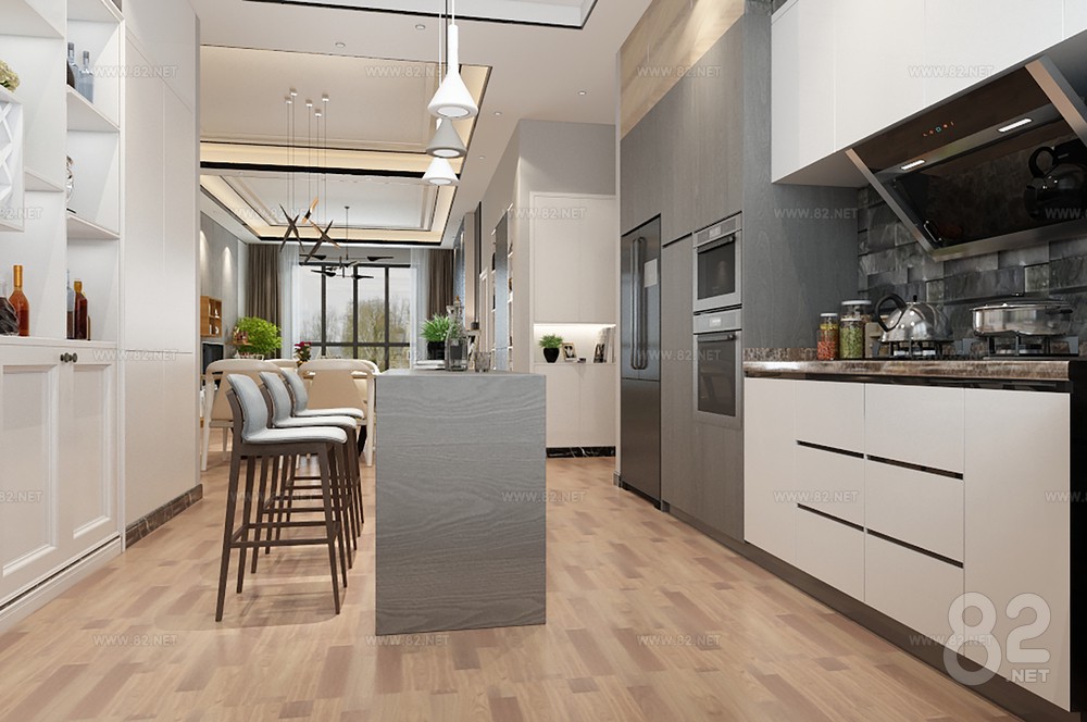 Kitchen cabinets free | 3Ds Max(.max) - 82Models