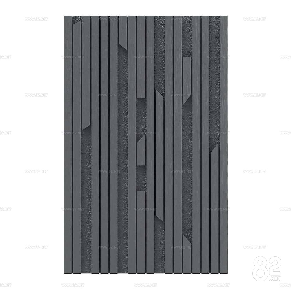 Simple solid wood Wall | 3Ds Max(.max) - 82Models