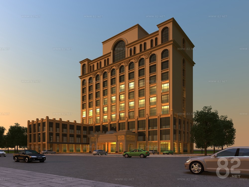 Hotel Appearance Free 3D Model | 3Ds Max(.max) - 82Models