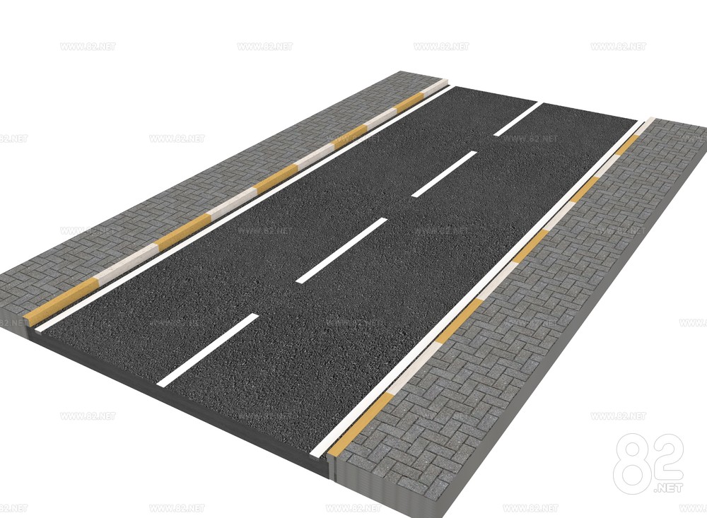 Free road road | 3Ds Max(.max) - 82Models