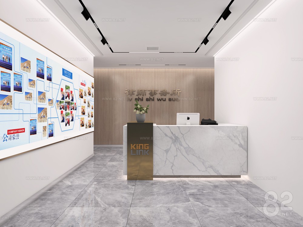 Law firm front desk free 3D Model | 3Ds Max(.max) - 82Models