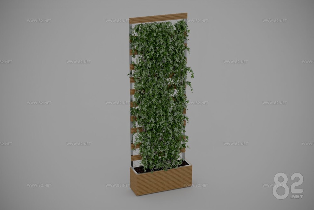 Simple plant wall | 3Ds Max(.max) - 82Models