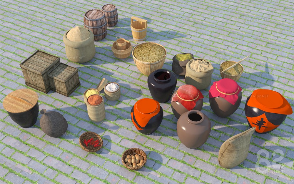 Gardening Sits | 3Ds Max(.max) - 82Models