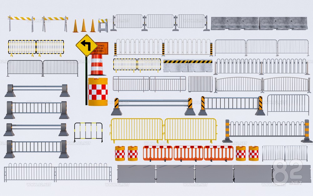 Modern road guardrail municipal guardrail highway isolation belt ...