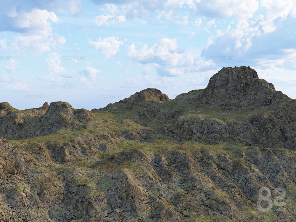 hills and mountains free | 3Ds Max(.max) - 82Models