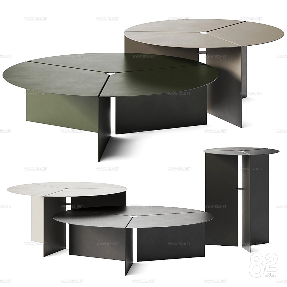 Round coffee table | 3Ds Max(.max) - 82Models