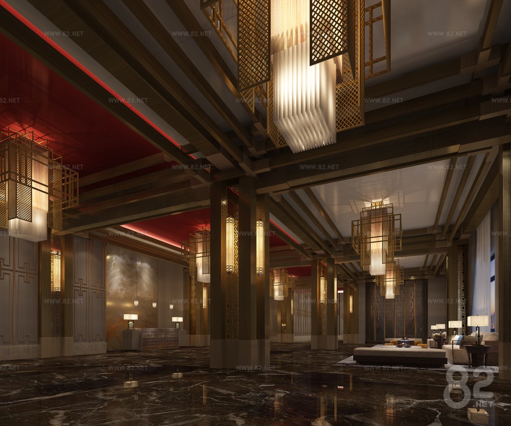 Club front lobby free | 3Ds Max(.max) - 82Models