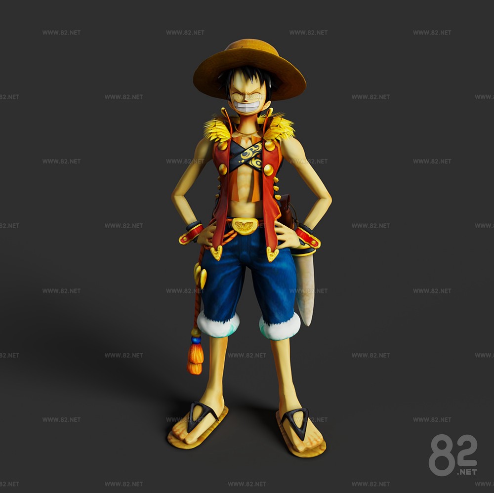 Luffy Hand Free | 3Ds Max(.max) - 82Models