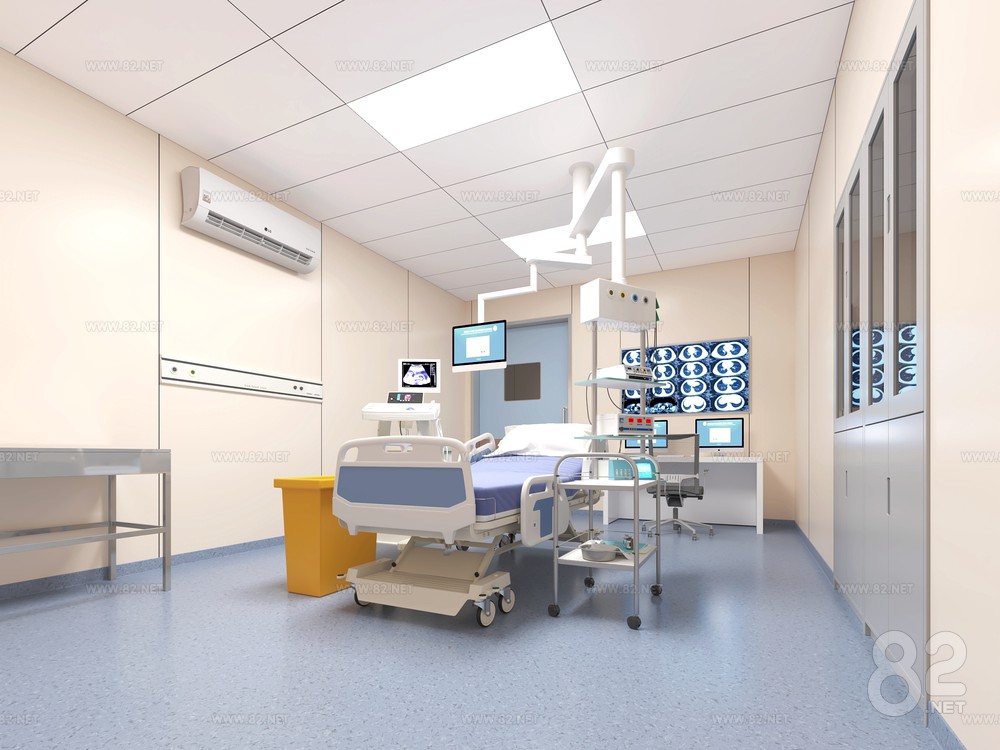 Free endoscopy room 3D Model | 3Ds Max(.max) - 82Models