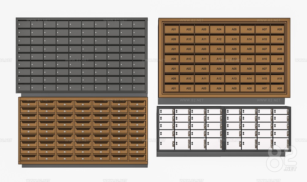 Letter Box | SketchUp(.skp) - 82Models