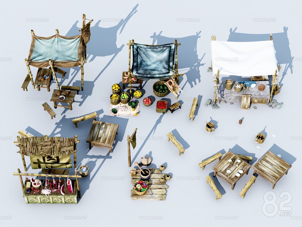 Free booth | 3Ds Max(.max) - 82Models