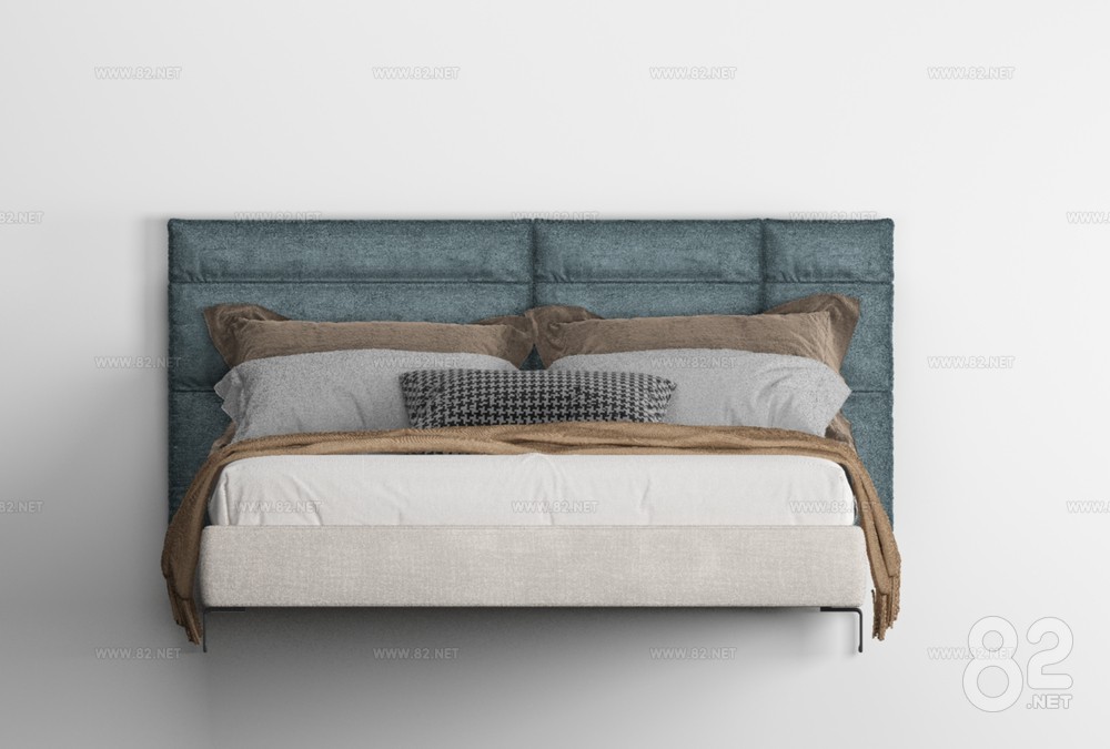 Double bed free | 3Ds Max(.max) - 82Models