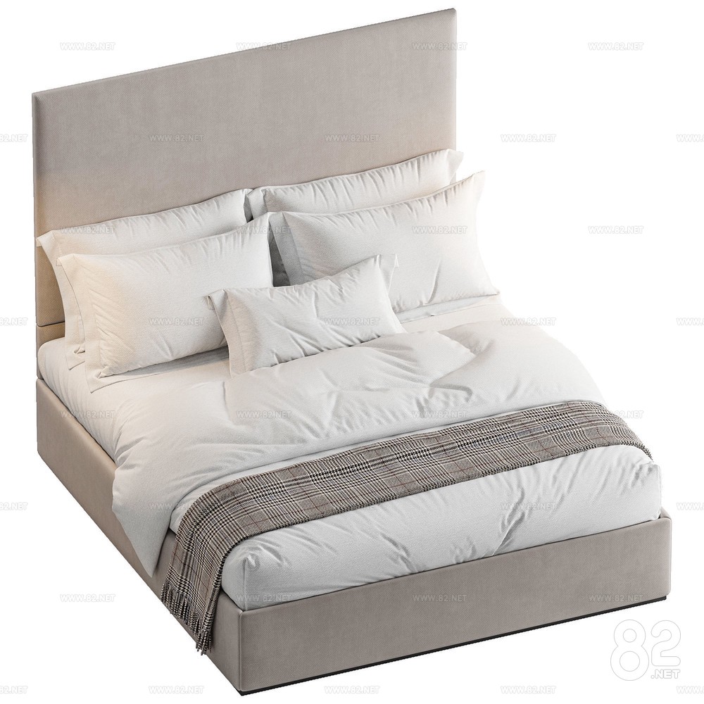 Double bed free | 3Ds Max(.max) - 82Models