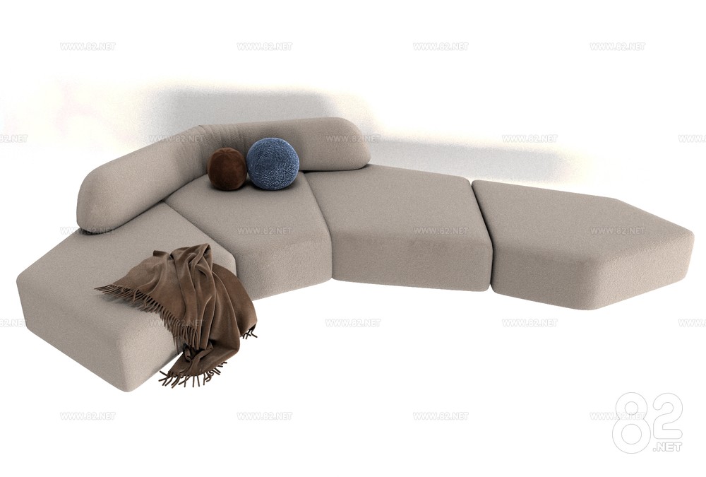 Special-shaped Sofa free | 3Ds Max(.max) - 82Models
