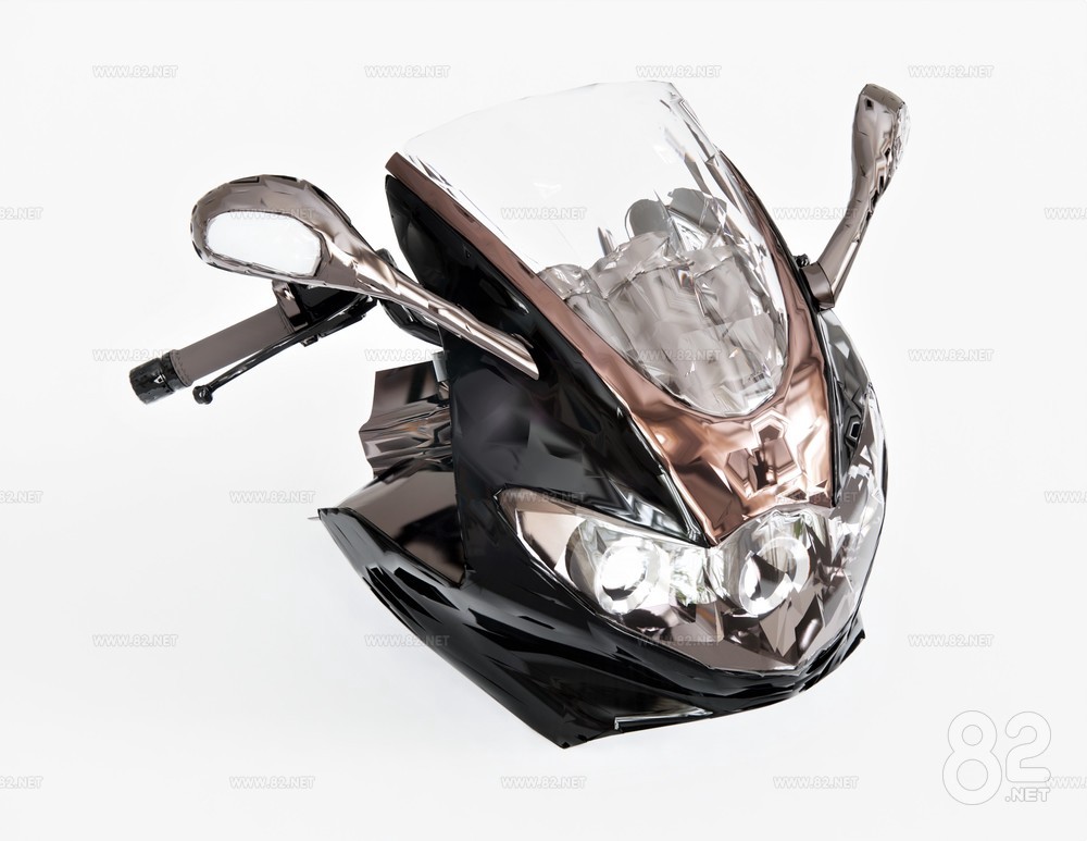 Motorcycle head ornaments | SketchUp(.skp) - 82Models